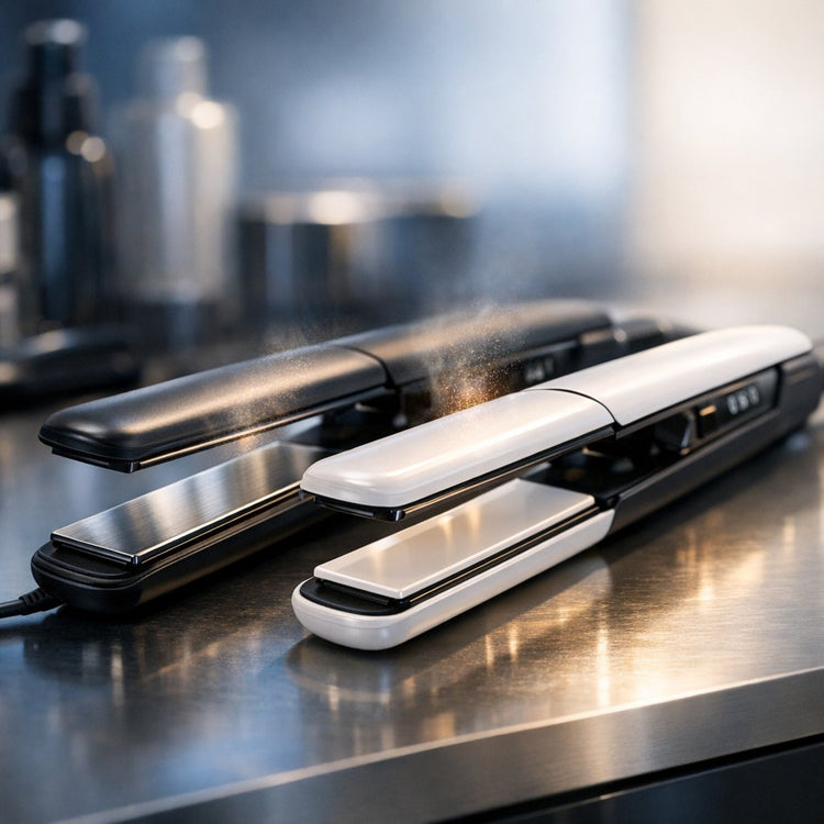 A Breakdown of Titanium vs. Ceramic Plates for Professional Hair Flat ...