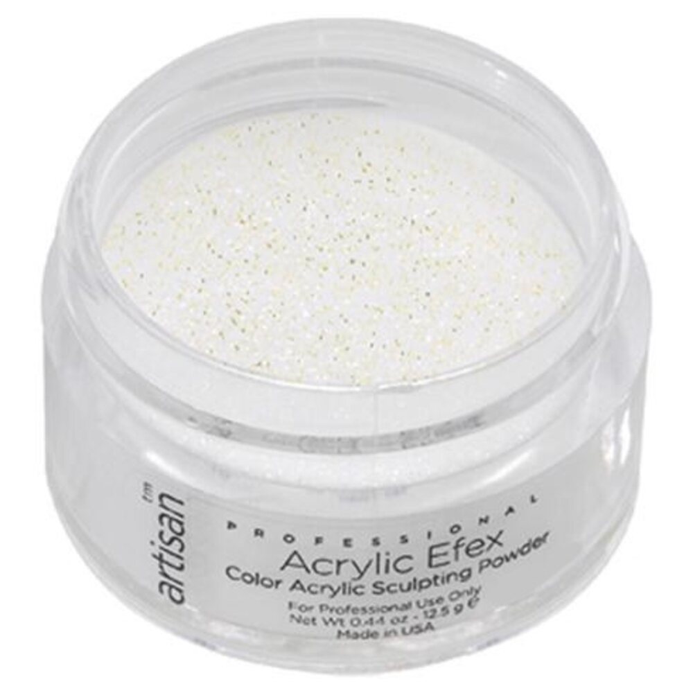 Sparkle Like a Pro: Artisan's White Glitter Acrylic Powder for Show-St ...