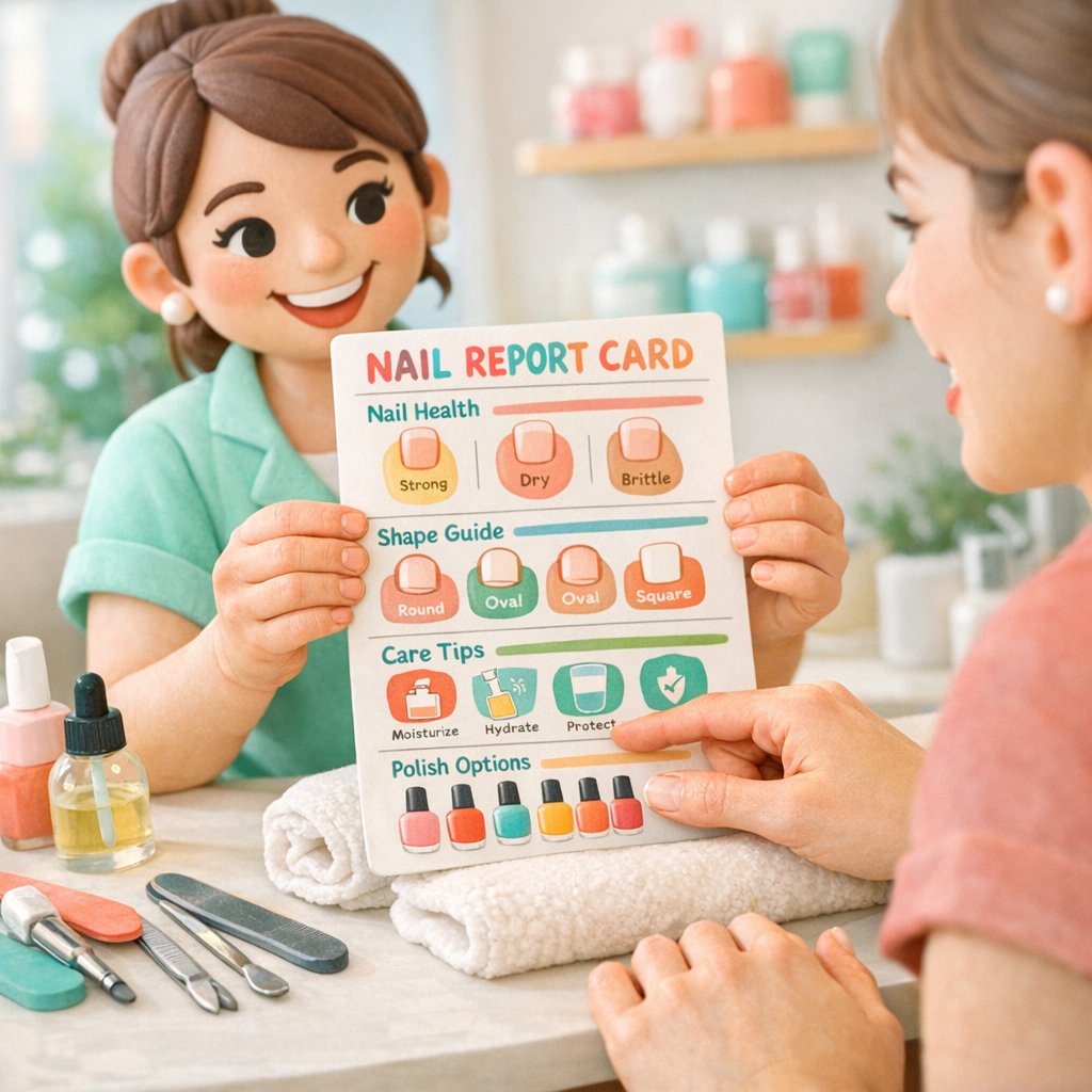 Creating a "Nail Health" Report Card for First-Time Clients: Your Blue ...