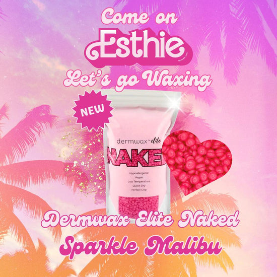 Dermwax Elite NAKED Sparkle Malibu Hard Wax Beads... Let's Go Waxing! – Pure Spa Direct