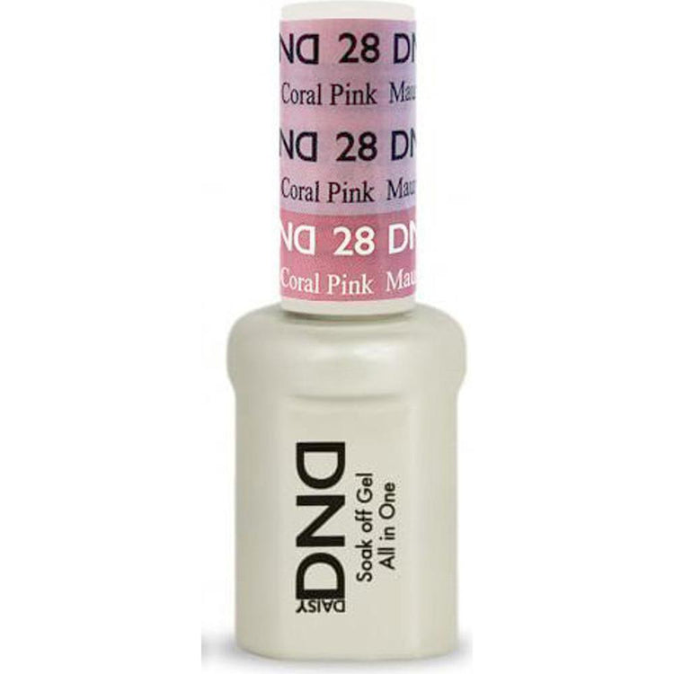 DND Mood Gel Polish Review: Why Mauve To Coral Pink #28 is Your New Cl ...