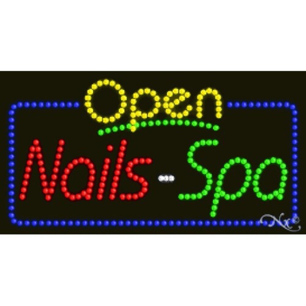 Beyond the Pedicure Bowl: Is Your Nail Spa LED Sign Curing Your Walk-I ...