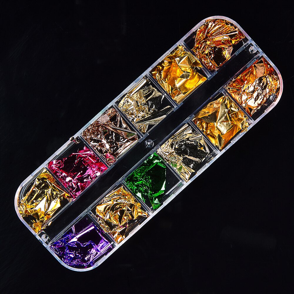 Metallic Foil Flakes for Nail Art: Unleash Your Inner Nail Artist with ...