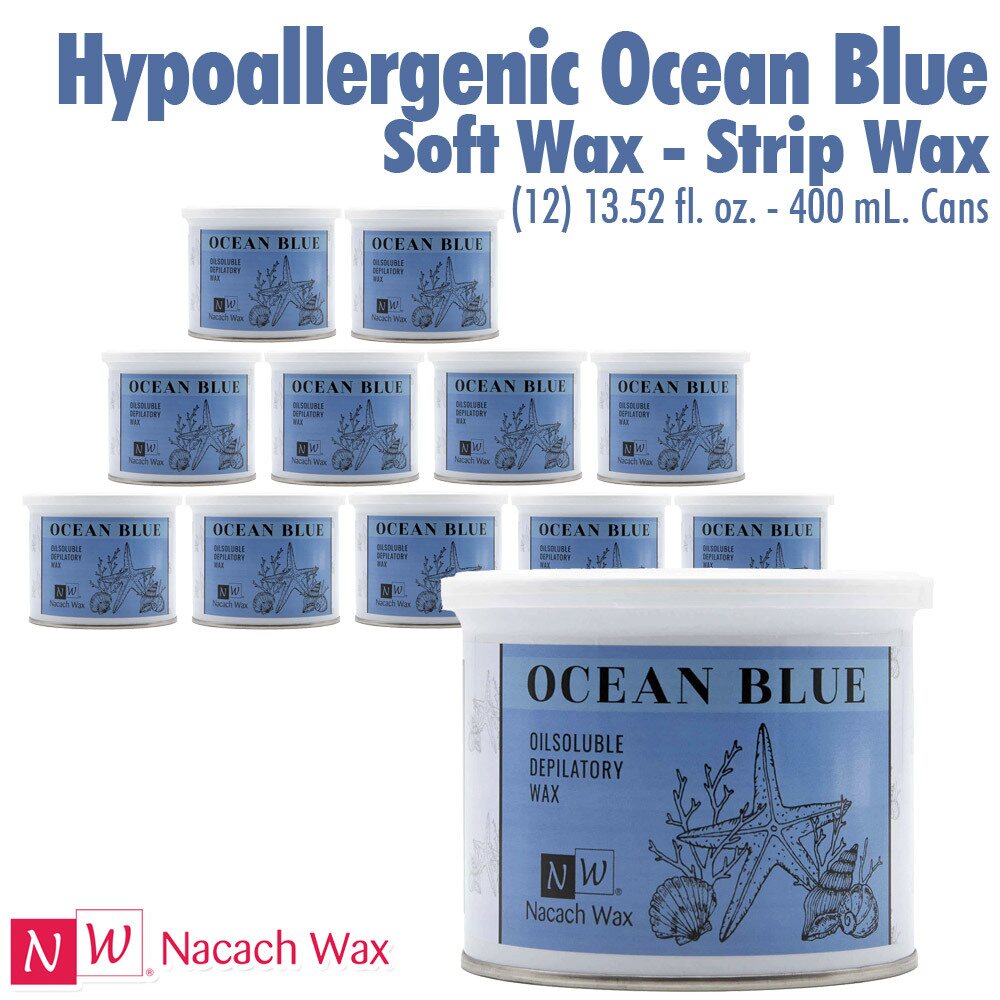 Nacach Hypoallergenic Ocean Blue Soft Wax: Your Calm & Effective Hair ...
