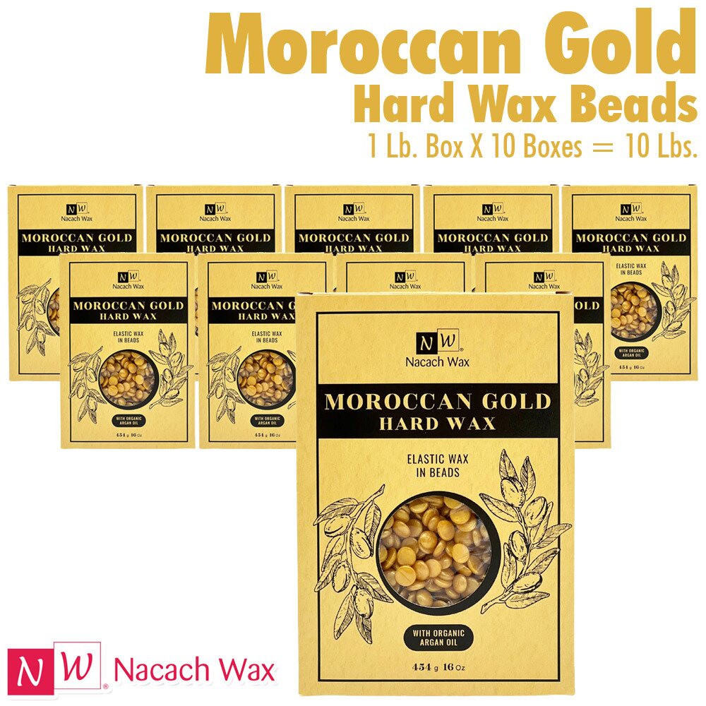 Why Nacach Moroccan Gold Hard Wax Beads Are Revolutionizing Profession ...