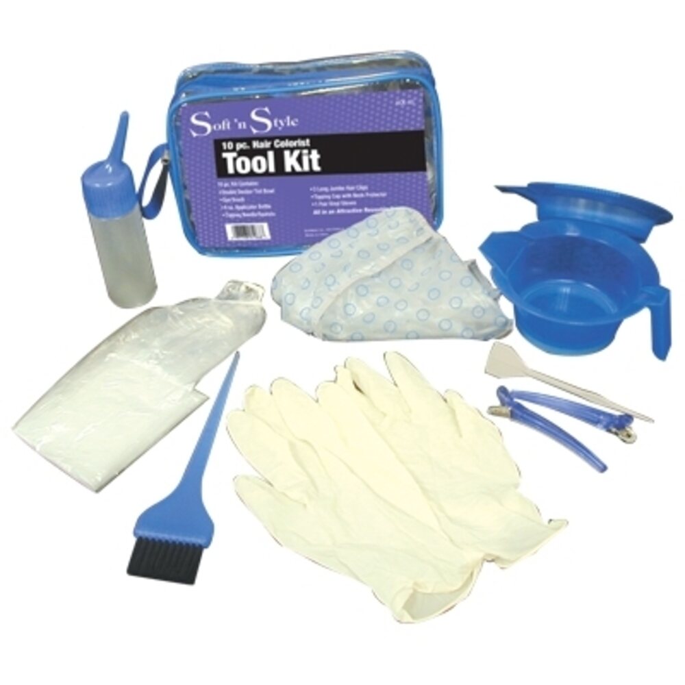 Soft 'N Style 10 Piece Hair Colorist Kit: The Ultimate Salon Must-Have ...