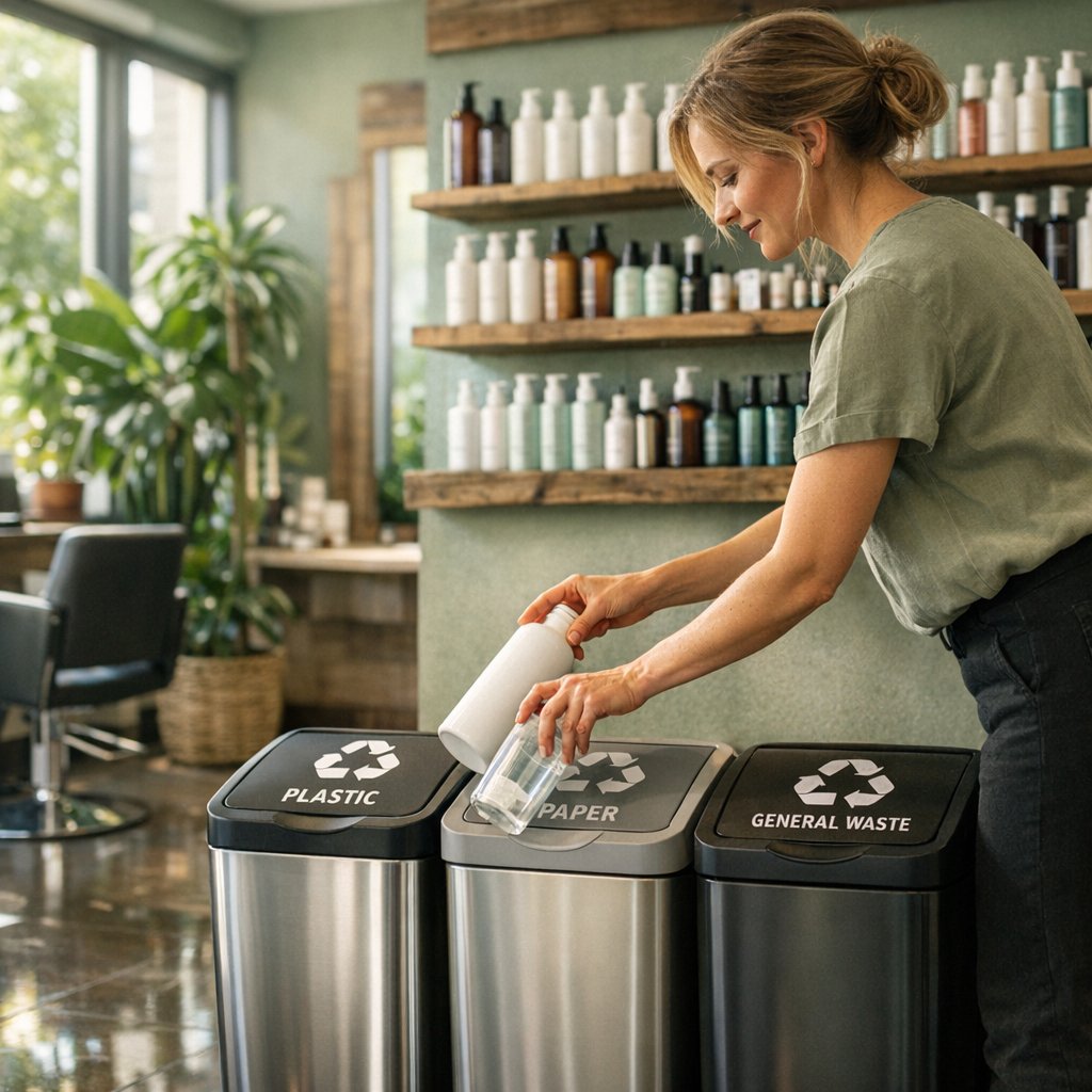 Sustainable Salon Waste Management: Recycling Empty Product Containers ...