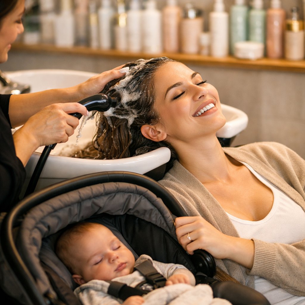 The Client who is a new mom: The need for speed, efficiency, and scalp ...