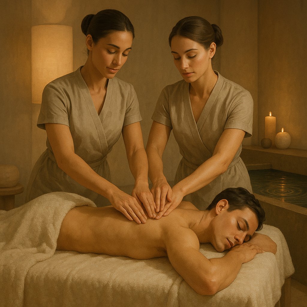 The Step-by-Step Protocol for: a Four-Hands (Dual Therapist) Massage ...