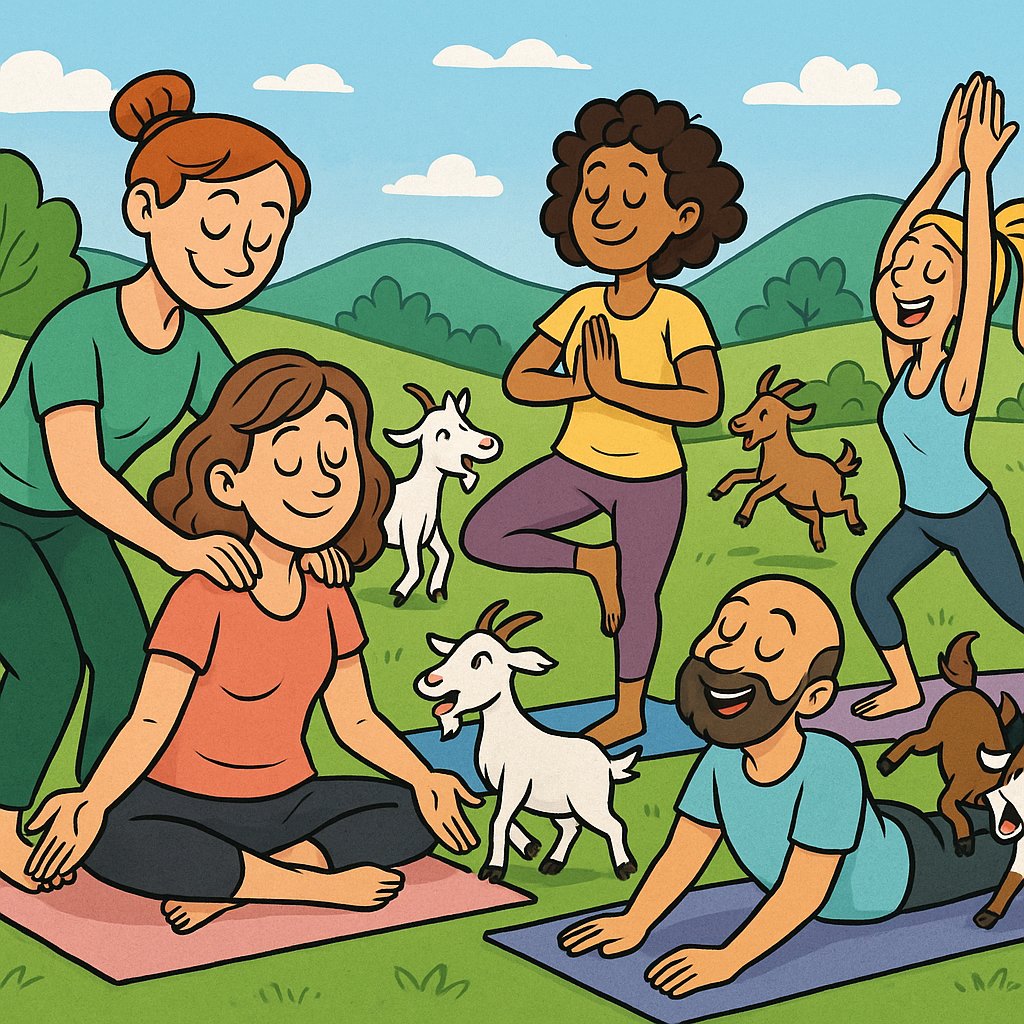 The Step-by-Step Protocol for: a Goat Yoga Massage Fusion – The – Pure ...