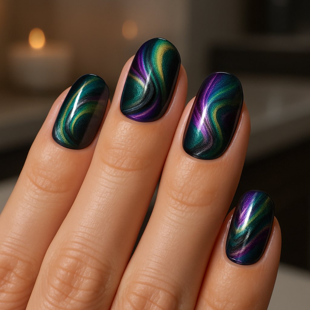 The Step-by-Step Protocol for: a Magnetic Nail Art Design – Your – Pure ...