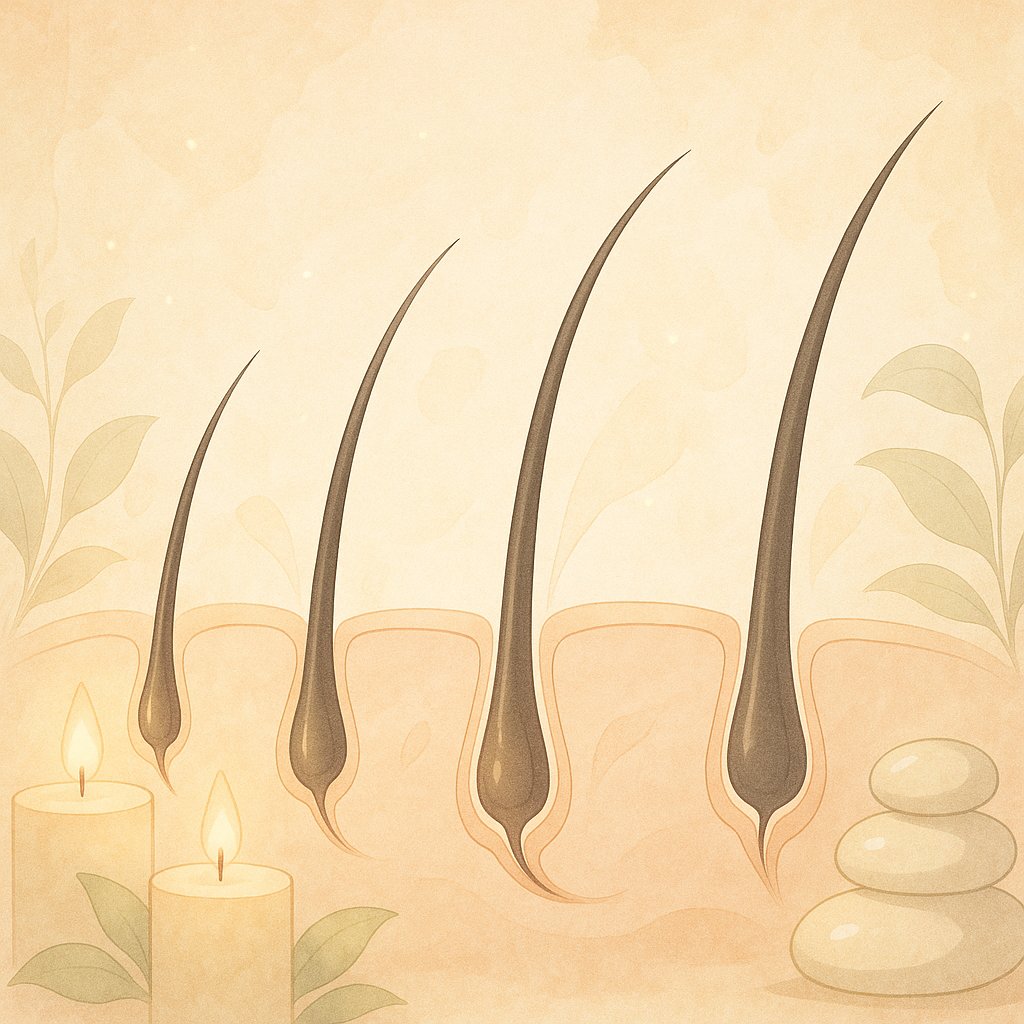 The "Waxing Timeline": A Visual Guide to Hair Growth Cycles - Your Sec ...