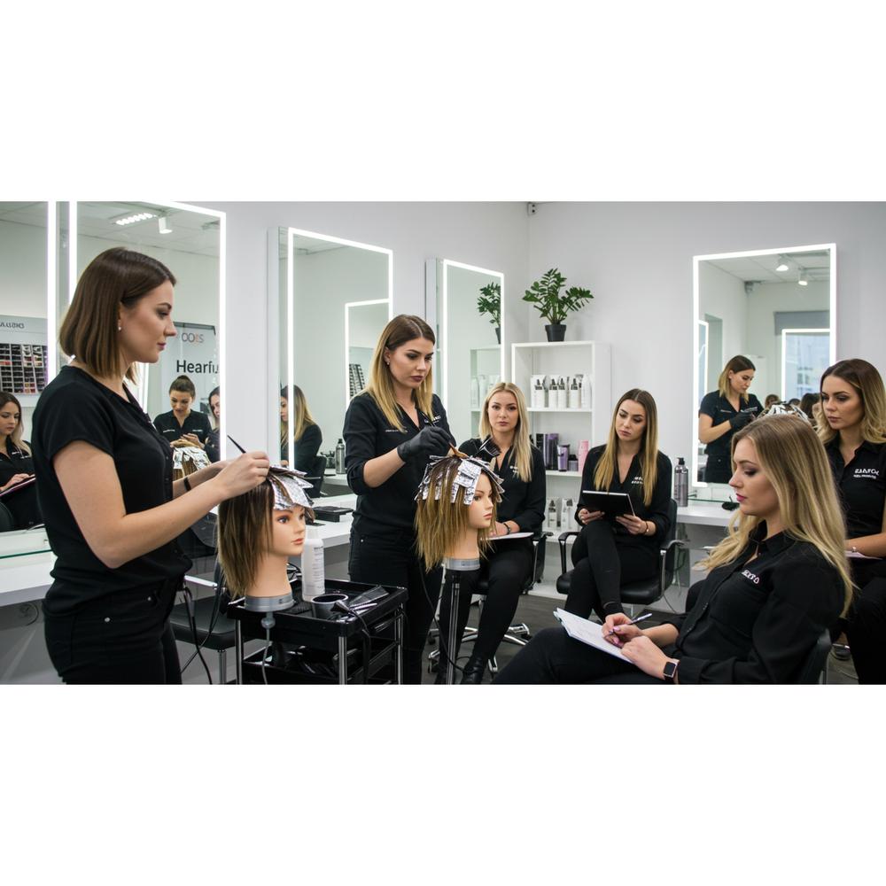 Training Salon Staff on Advanced Hair Coloring Methods – Pure Spa Direct