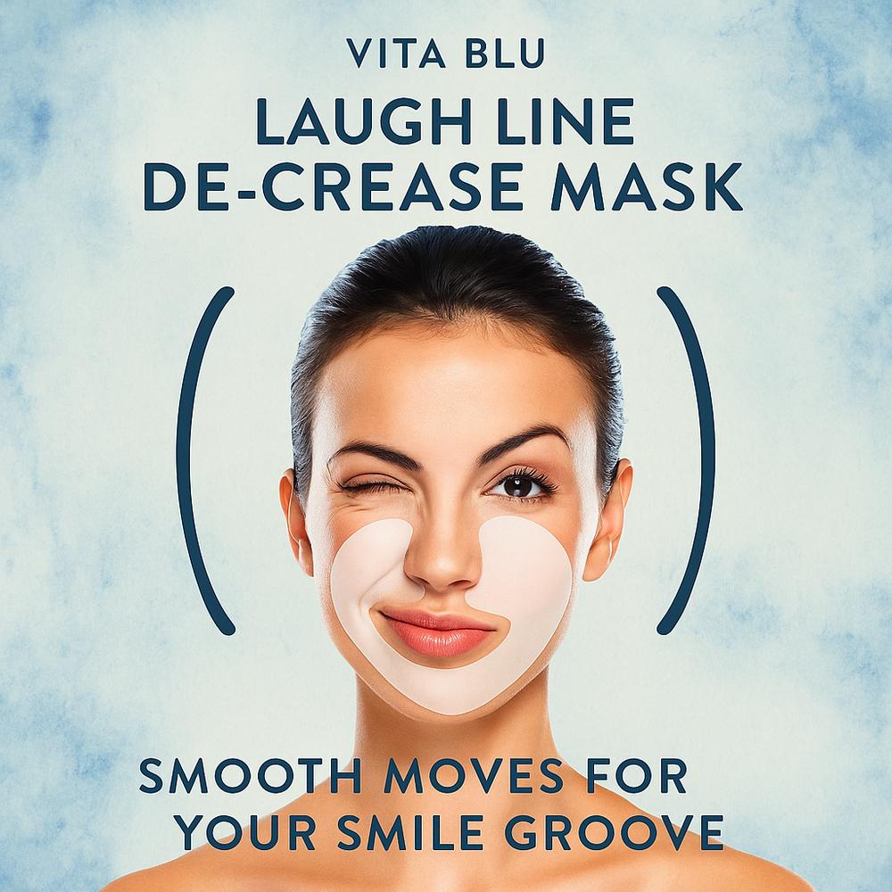 VITA BLU Laugh Line De-Crease Mask: Smooth Moves for Your Smile Groove ...