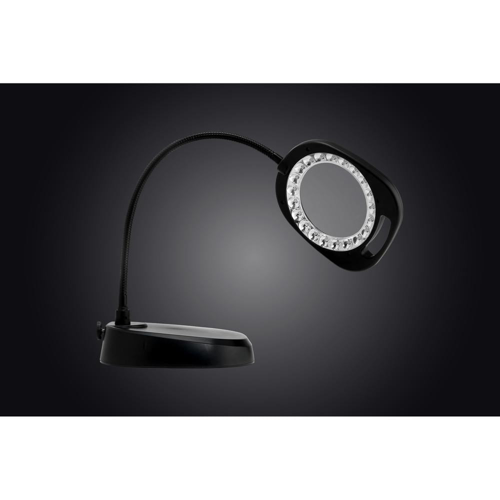5" LED Magnifier 2-in-1 Floor or Task Lamp by The Daylight Company ...