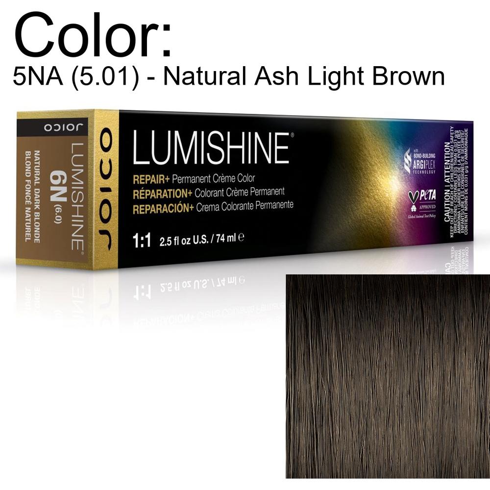 LumiShine Permanent Creme Color - 5NA (5.01) - Natural Ash Light Brown ...