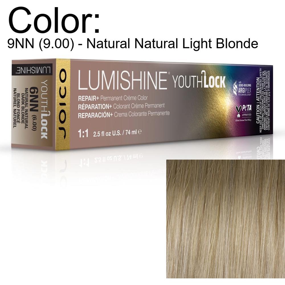 LumiShine YouthLock Permanent Creme Color - 9NN (9.00) - Natural Natur ...