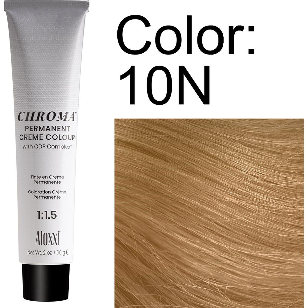 Aloxxi Chroma 10N Permanent Creme Colour / 2 oz. – Pure Spa Direct