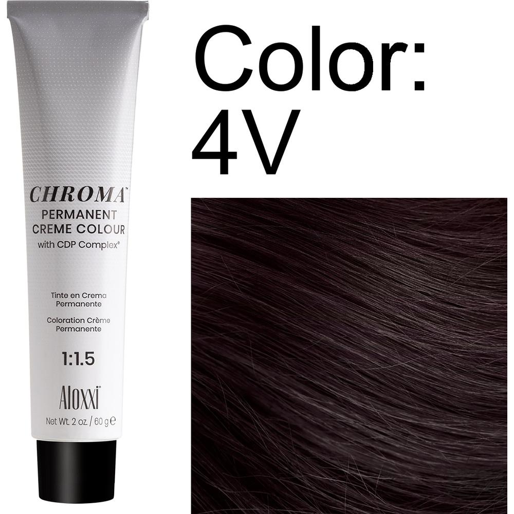 Aloxxi Chroma 4V Permanent Creme Colour / 2 oz. – Pure Spa Direct