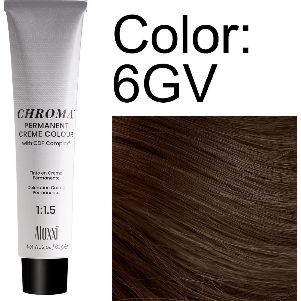 Aloxxi Chroma 6GV Permanent Creme Colour / 2 oz. – Pure Spa Direct