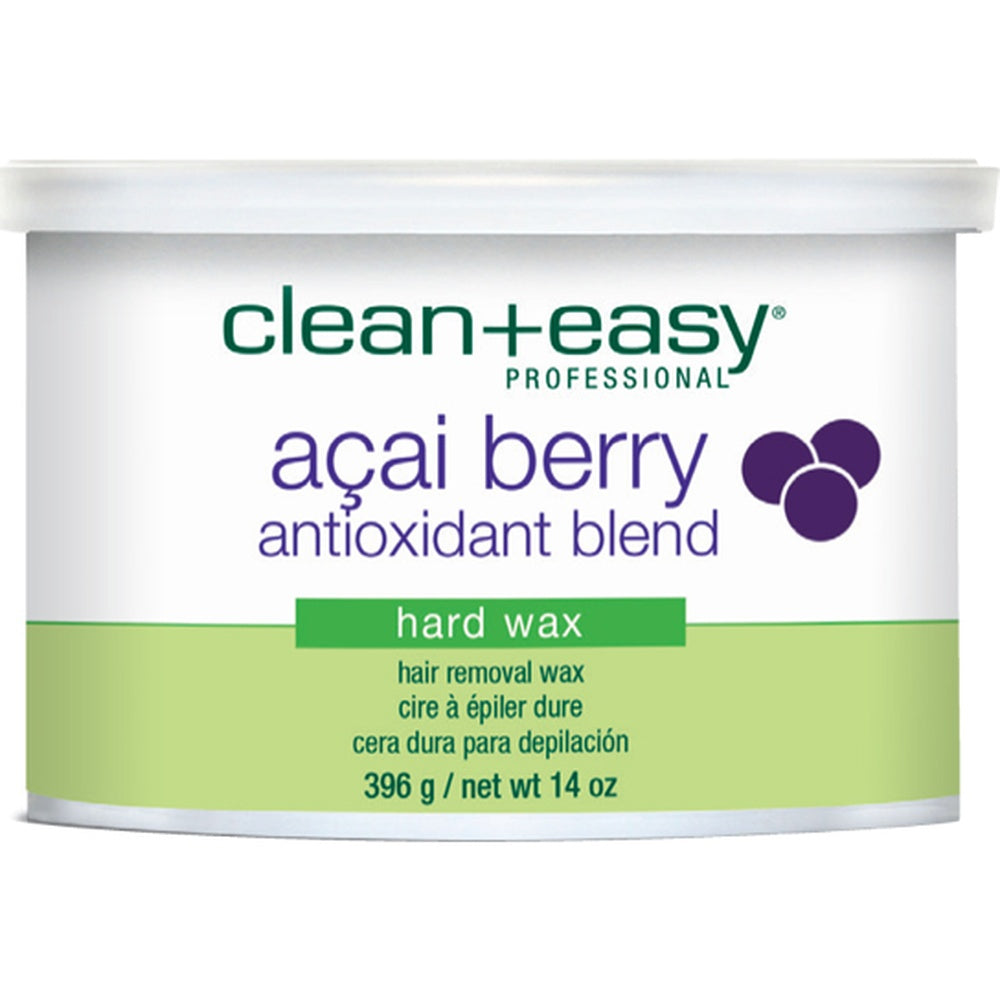 Clean + Easy - Acai Berry Antioxidant Hard Wax / 14 oz. – Pure Spa Direct