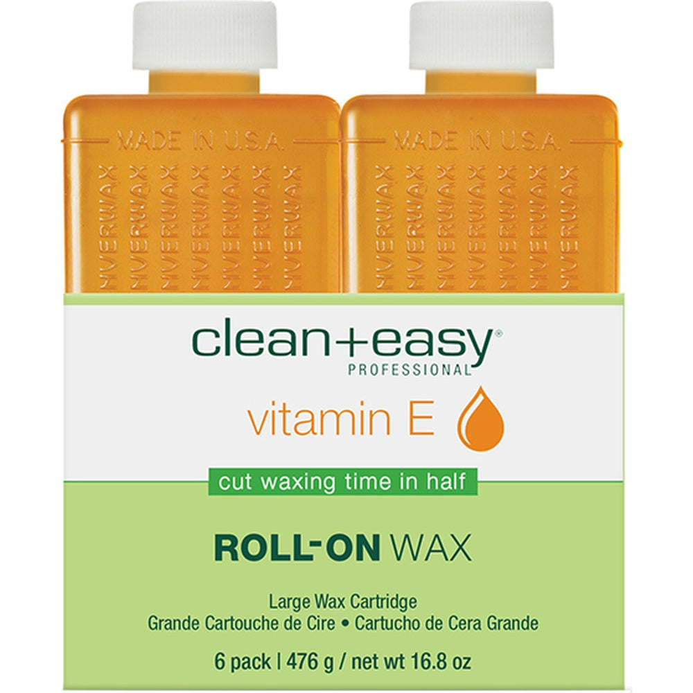 Clean + Easy - Vitamin E Wax Refills - Large / 6 Pack – Pure Spa Direct