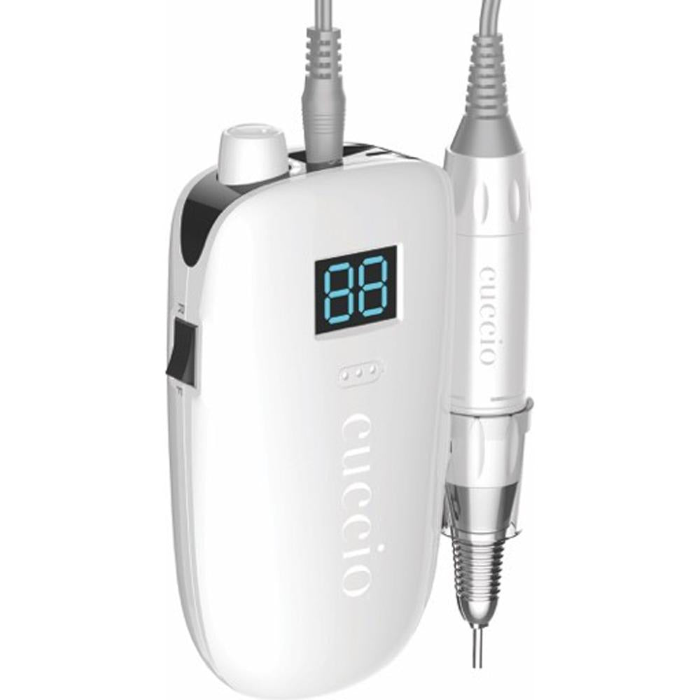 Cuccio - Portable Maxpro 35K E-File - This Nail Drill Buffs and Files ...