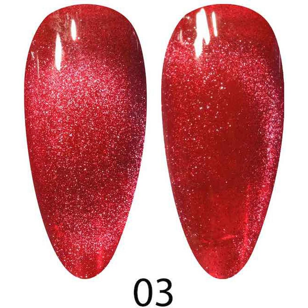 DC 9D Cat Eye Gel Smoothie #03 Ruby Mirage / 0.6 fl. oz. - 18 mL. – Pure Spa Direct