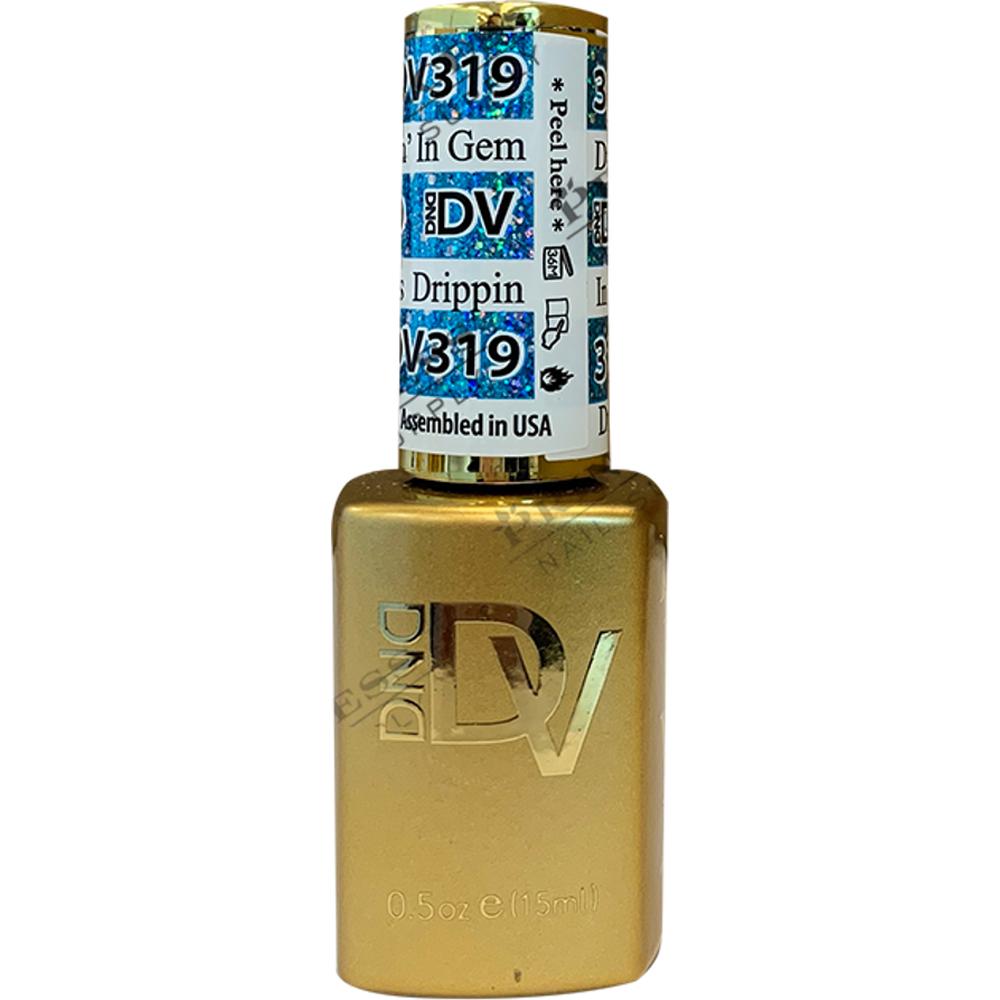 DND Diva Gel #319 Dripping' In Gems / 0.5 oz. - 15 mL. – Pure Spa Direct