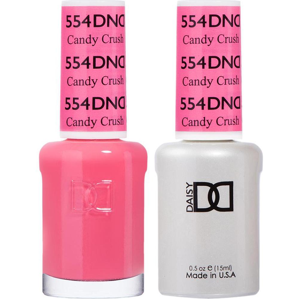 DND Duo - #554 Candy Crush / Soak-Off Gel Polish 0.5 oz. + Nail Lacque ...