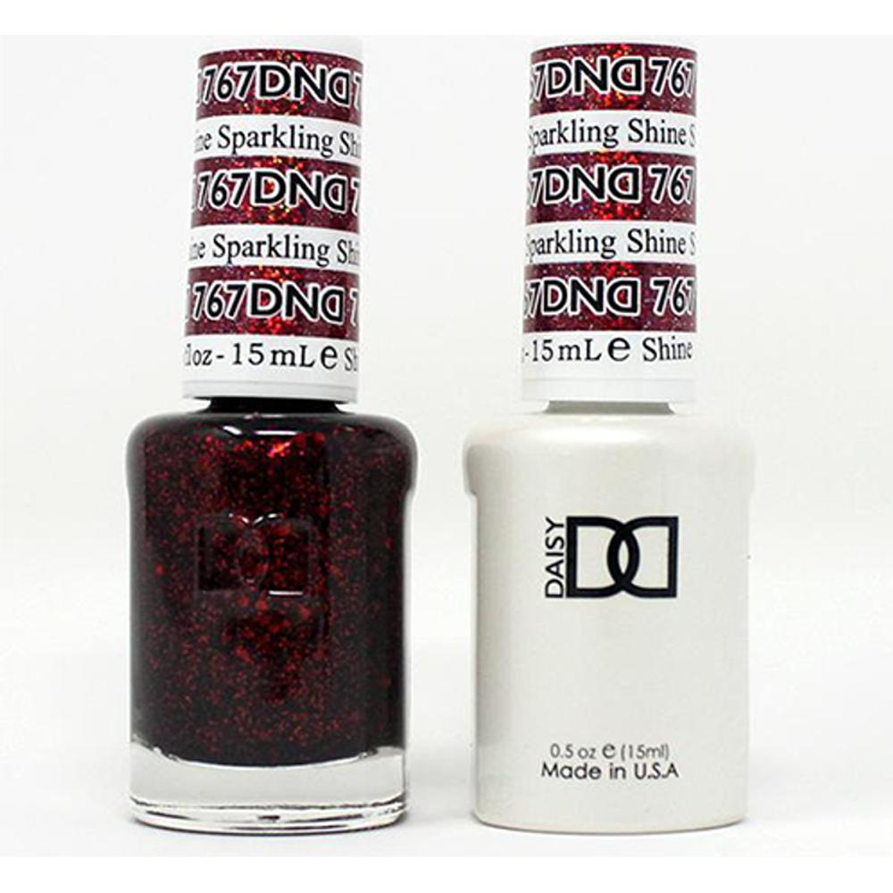 DND Duo - #767 Sparkling Shine / Soak-Off Gel Polish 0.5 oz. + Nail La ...