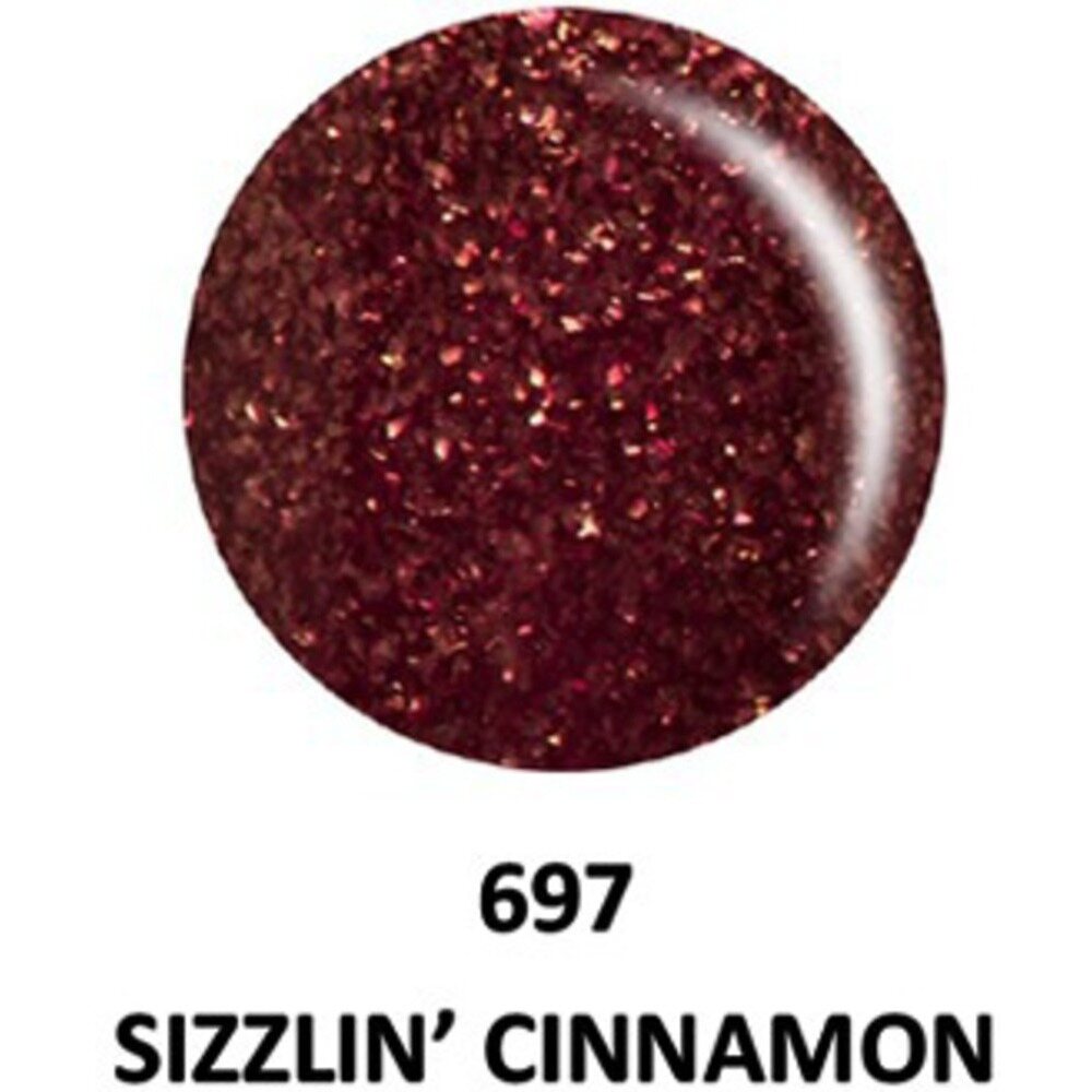 DND Duo GEL Pack - G697 Sizzlin Cinnamon / 1 Gel Polish 0.47 oz. + 1 L ...