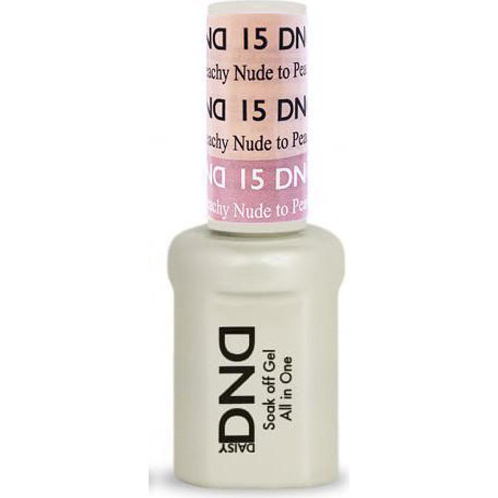 DND Mood Gel - Soak-Off Gel Polish - DND#15 Nude To Peachy Nude / 0.5 – Pure Spa Direct