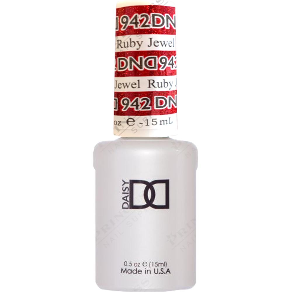 DND Super Platinum - #942 Ruby Jewel / Soak-Off Gel Polish 0.5 oz ...