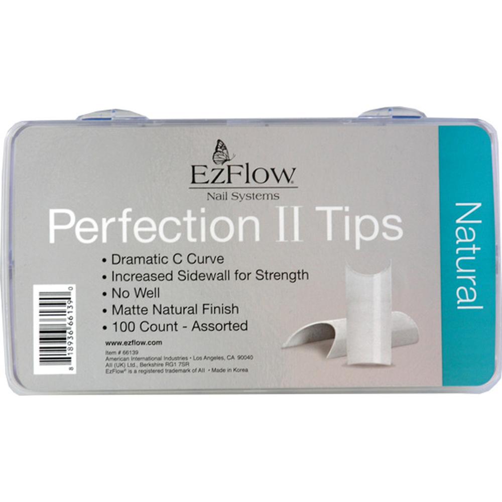 Ez Flow Perfection II Natural Tips / 100 Pack – Pure Spa Direct