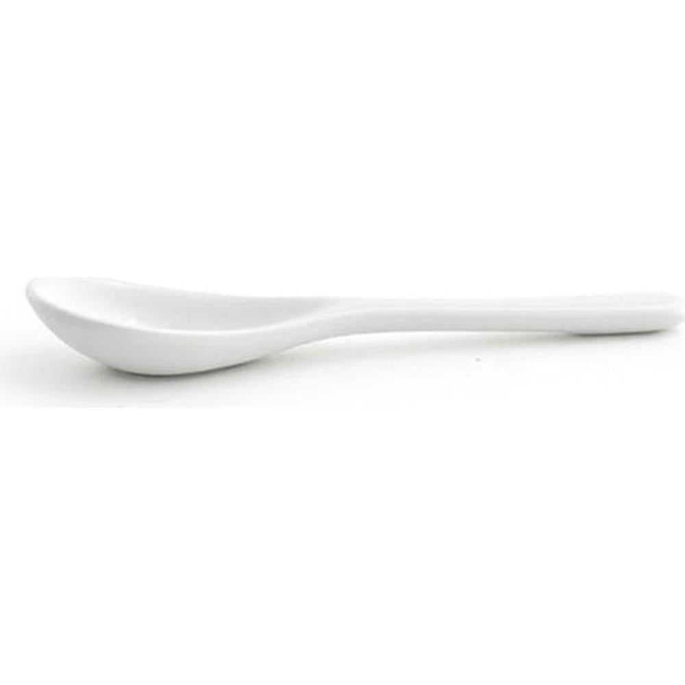 FOH Mixing Spoon - Pocelain White - 5" – Pure Spa Direct