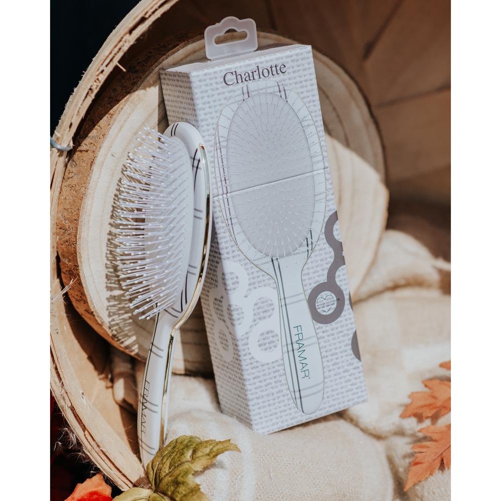 Framar Plaid Hair Day Detangle Brush - Charlotte – Pure Spa Direct