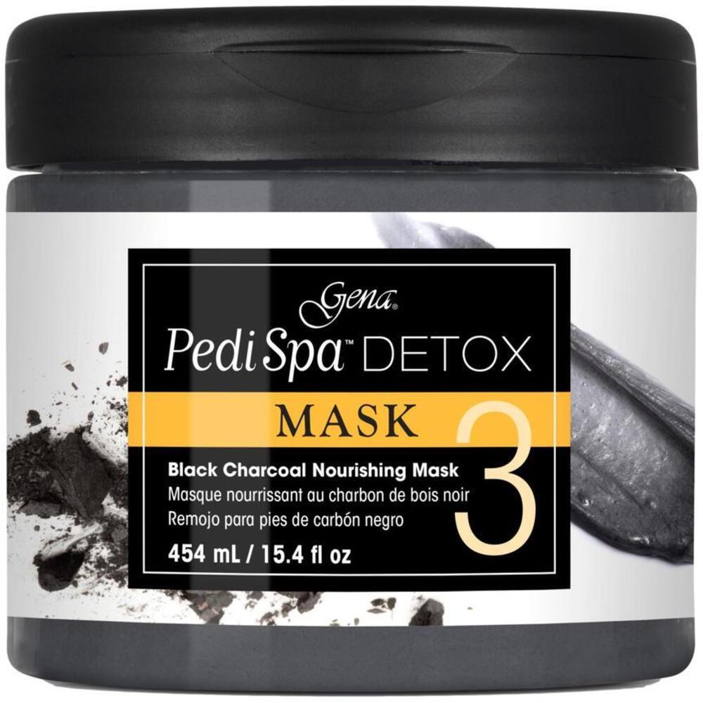 Gena Pedi Spa Detox Black Charcoal Mask / 15.4 oz - 454 mL. – Pure Spa ...