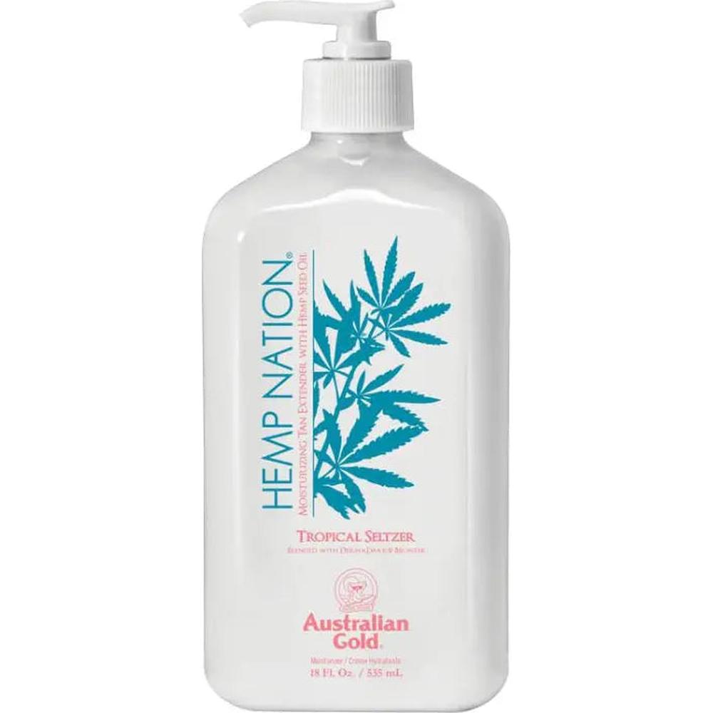 Hemp Nation Tropical Seltzer Moisturizing Tan Extender Lotion / 18 oz ...