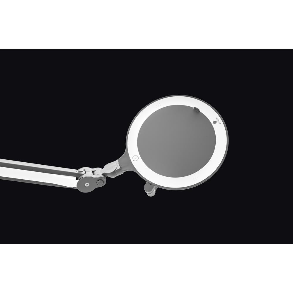 iQ Magnifier / 3-Diopter LED Magnifying Lamp with 12-Diopter Swing-Arm ...