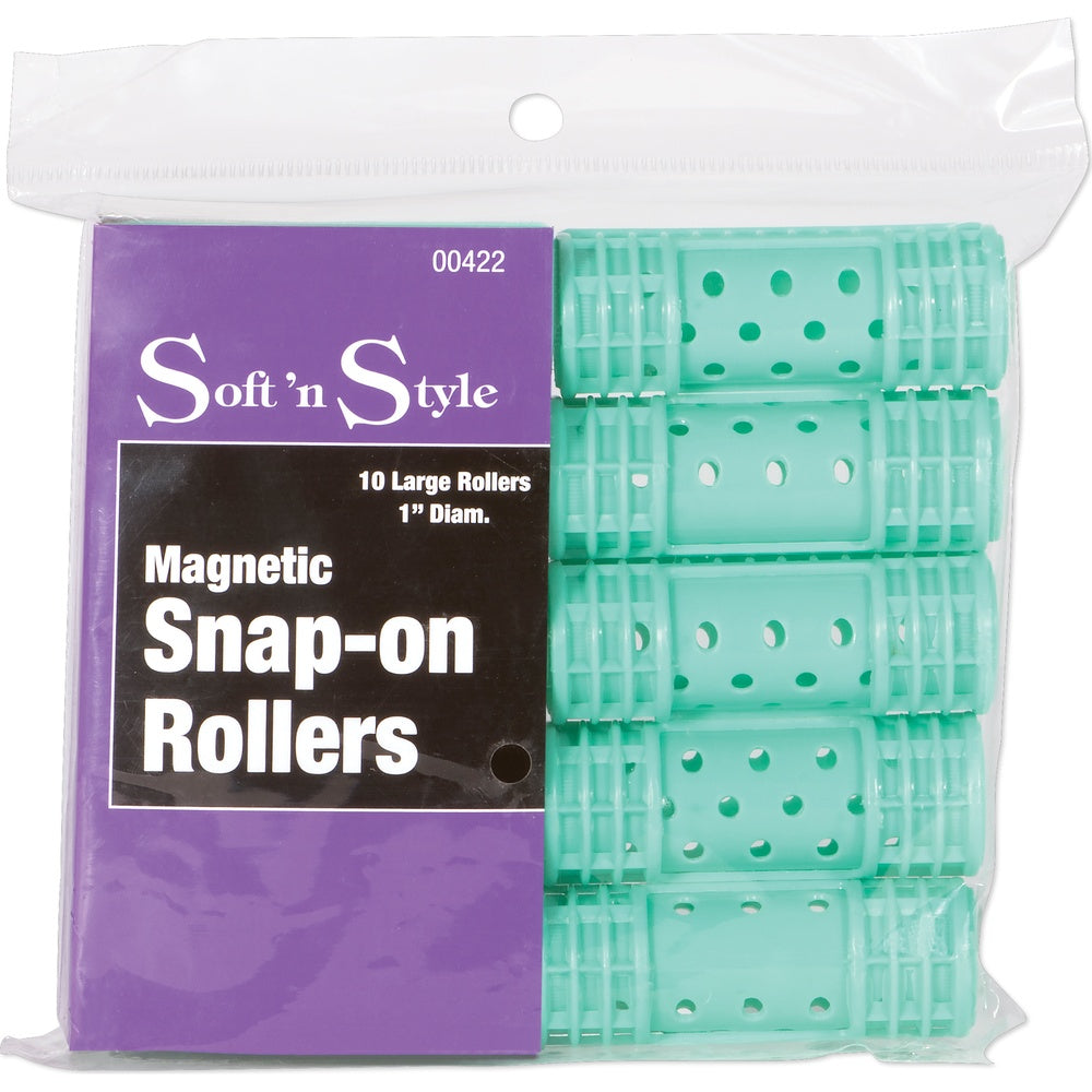 Magnetic Snap-on Rollers, Large - 1" / 10 Pack by Soft 'N Style – Pure ...