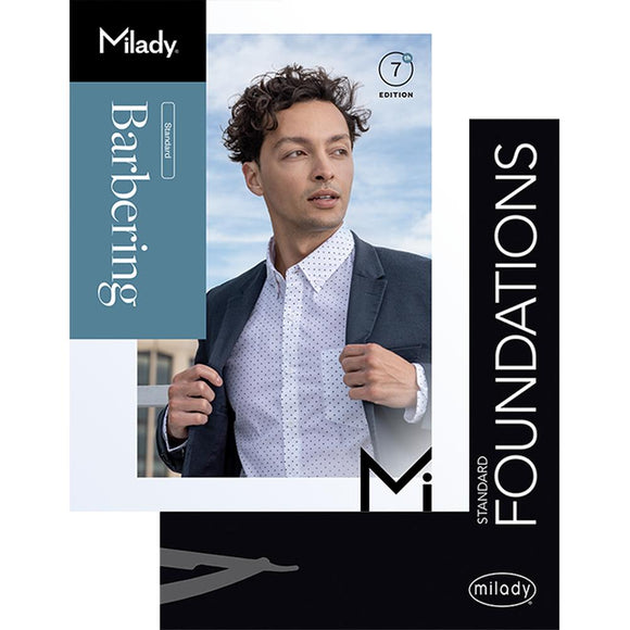 Milady 7th Edition Standard Barbering Textbooks Package - Includes Sta ...
