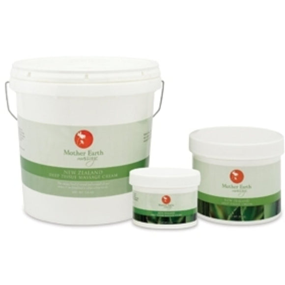 New Zealand Deep Tissue Cream / 128 oz. by Mother Earth – Pure Spa Direct