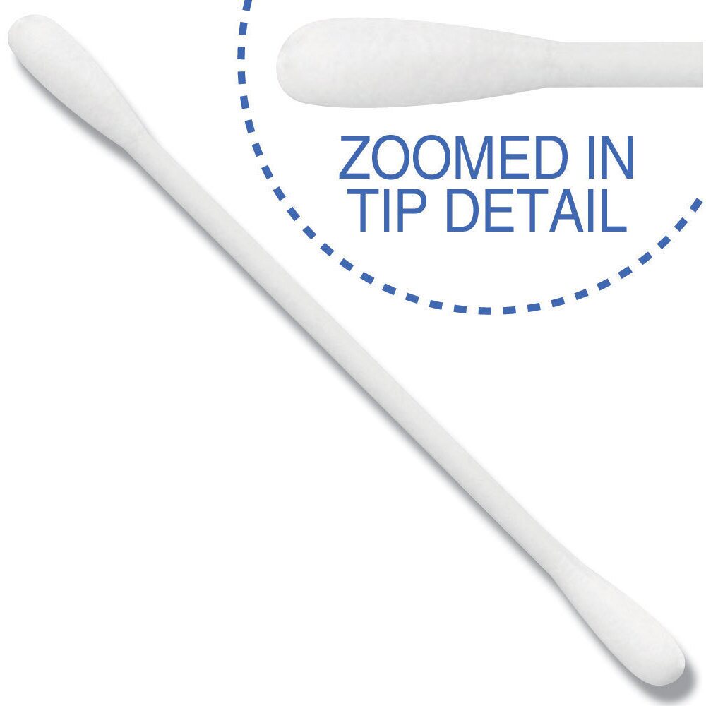 Round-Round Swabs: Round Tip Swab with White Paper Handle - Individual ...