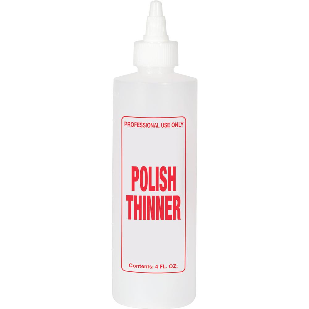 Soft 'N Style Imprinted Twist Top Bottle, Polish Thinner, 4 oz. - Impr ...
