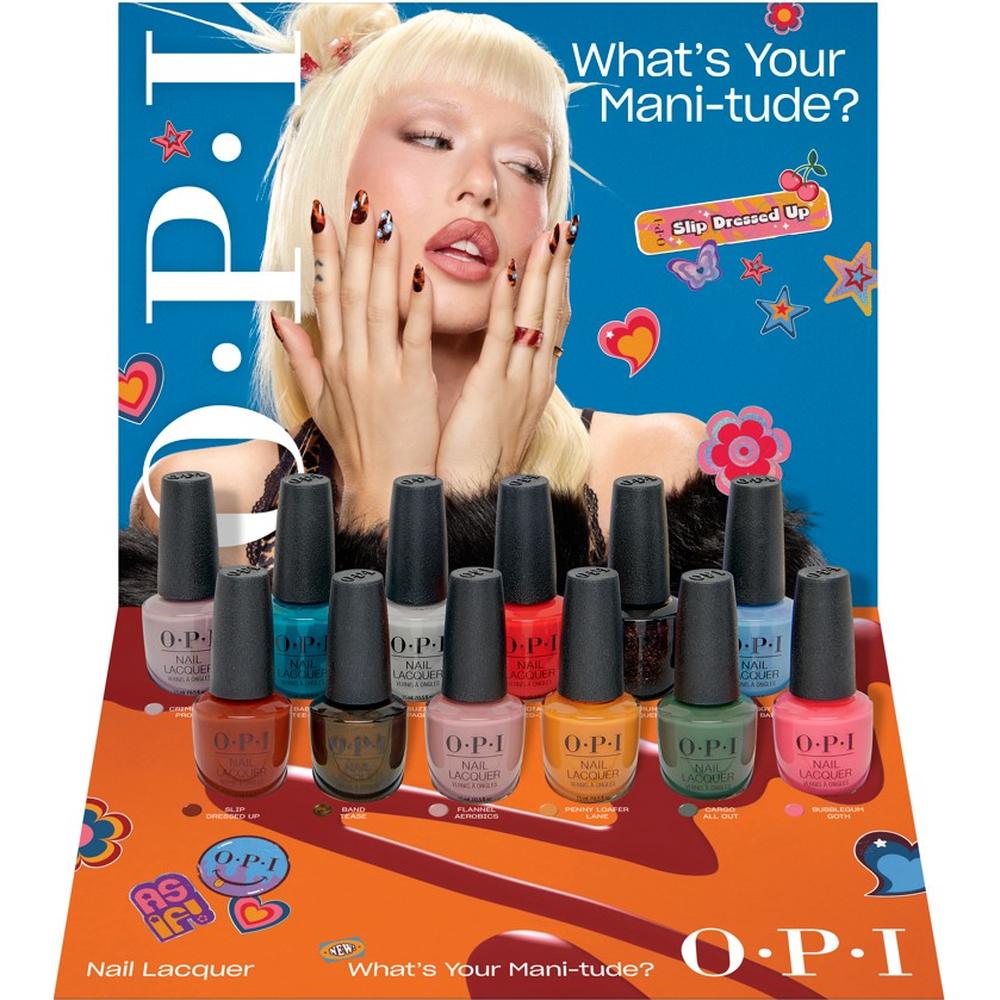What's Your Mani-Tude? Collection Nail Lacquer 12-Piece Display by OPI ...