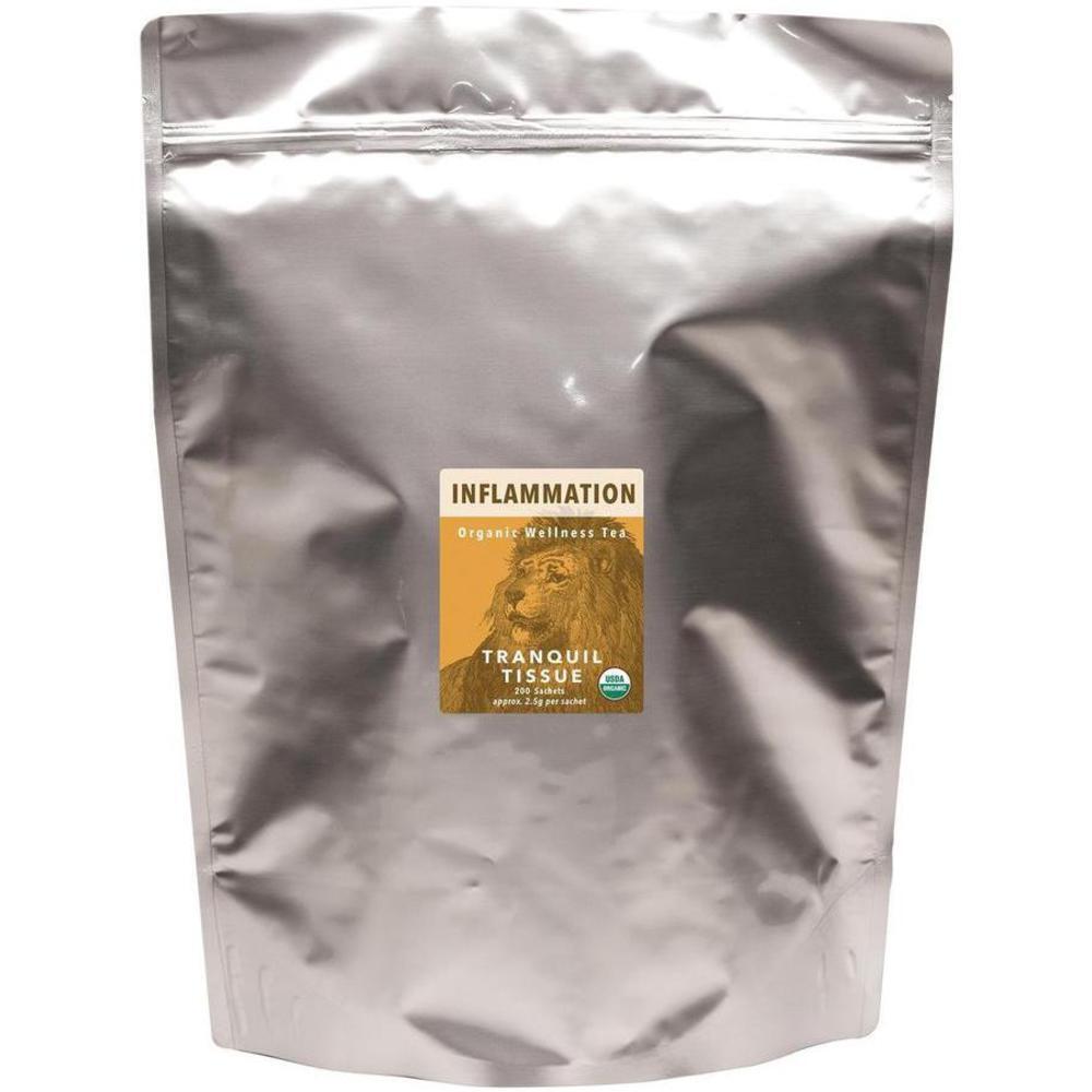 White Lion Tea - Inflammation (Tranquil Tissue) Tea / 200 Count Reseal ...